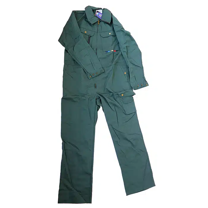 100064 COLOURLINE COVERALL - BOTTLE GREEN - L - Best Prices UK